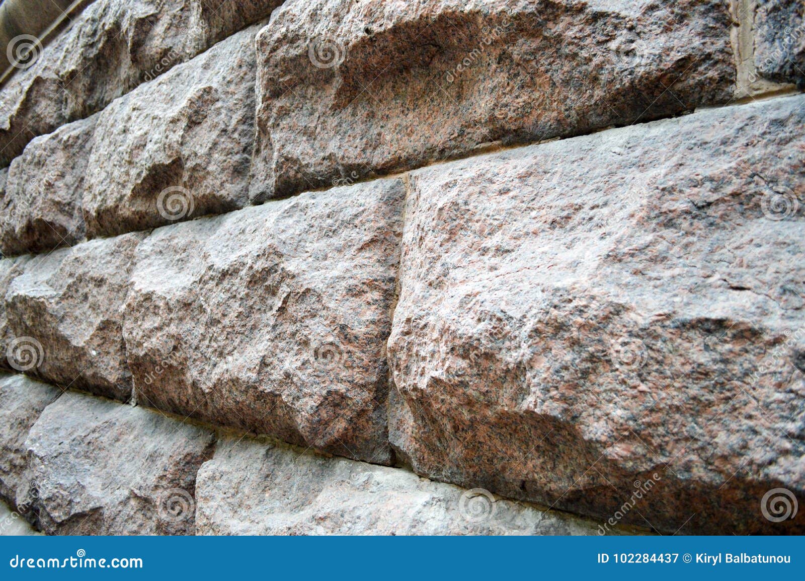 Large Gray Stone Bricks Side View Stock Image - Image of modern, dirty ...