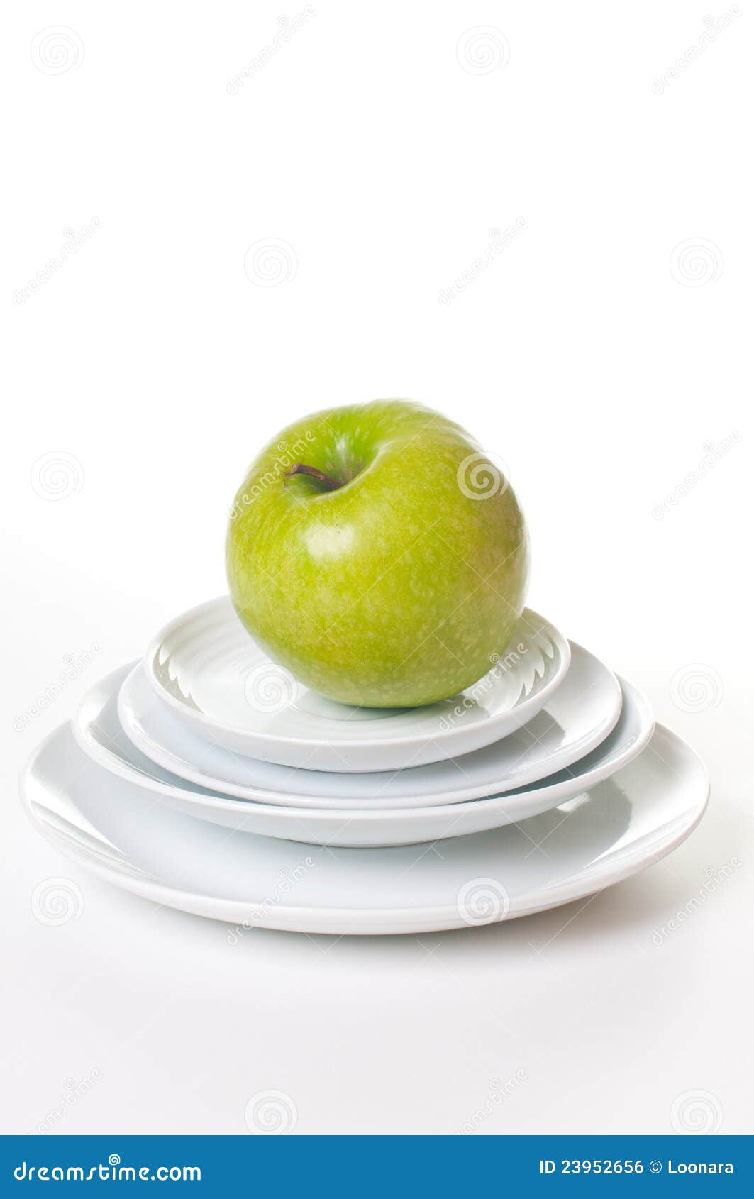 Large green apple stock photo. Image of background, healthy - 23952656