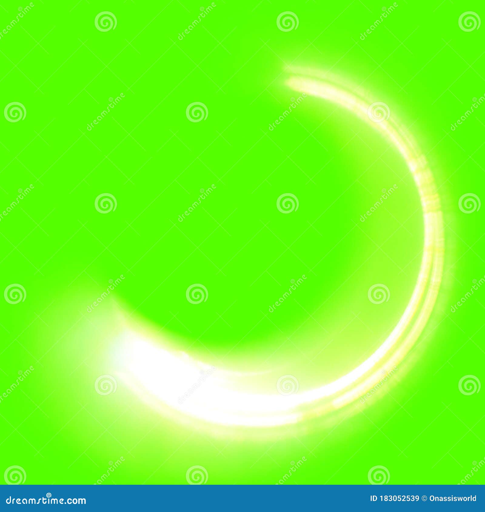 Large Green Screen Elements Solar Eclipse Stock Illustration ...