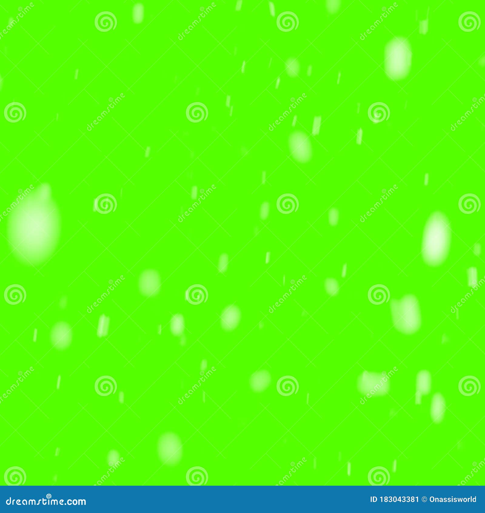 Large Green Screen Elements Winter Snow Stock Image - Image of snow ...