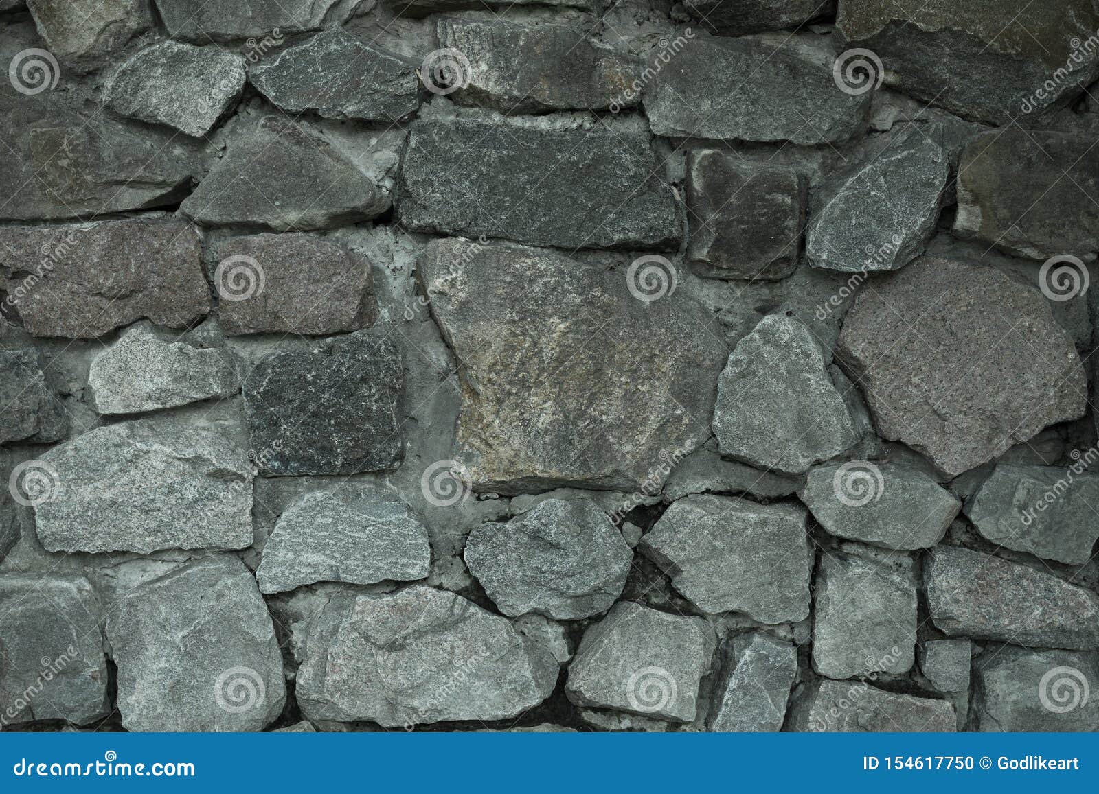 Large Grey Stone Wall Texture Stock Photo - Image of cobblestone, rock ...