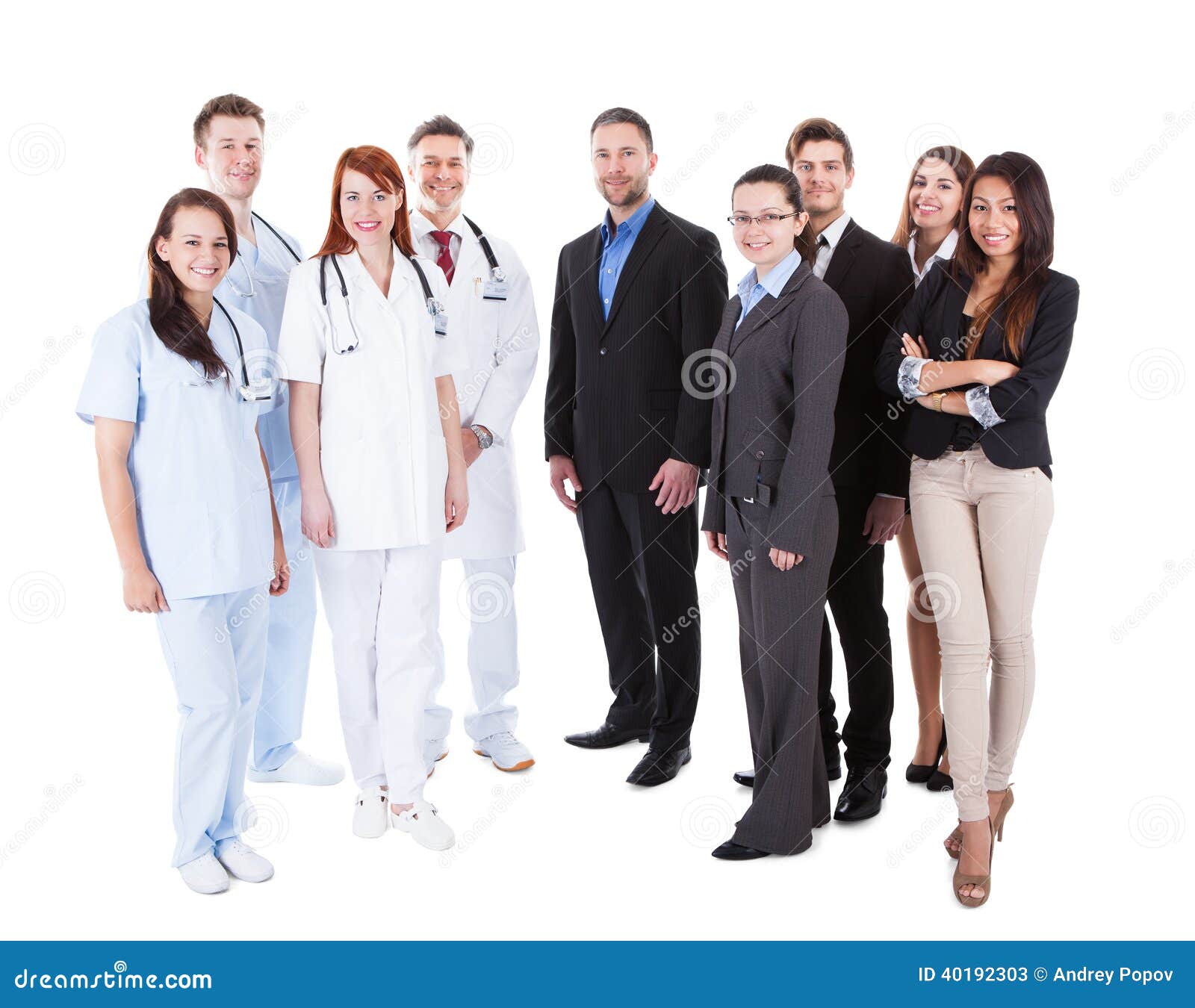 Large Ground of Doctors and Managers Stock Image - Image of lawyer ...