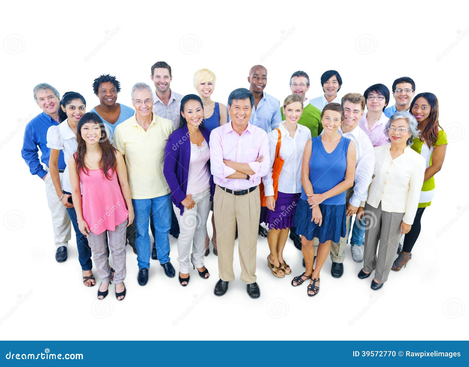 Large Group of Business People Stock Photo - Image of connection ...