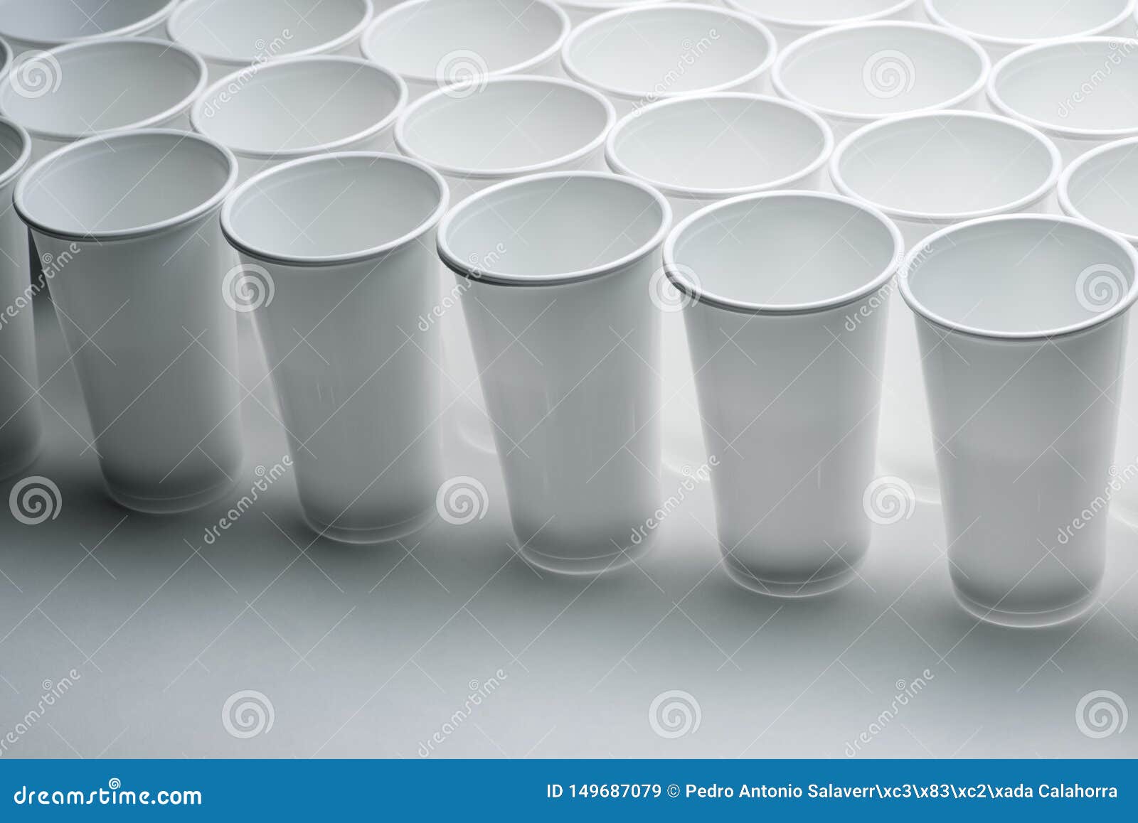 Disposable cups view stock image. Image of assisted - 149687079