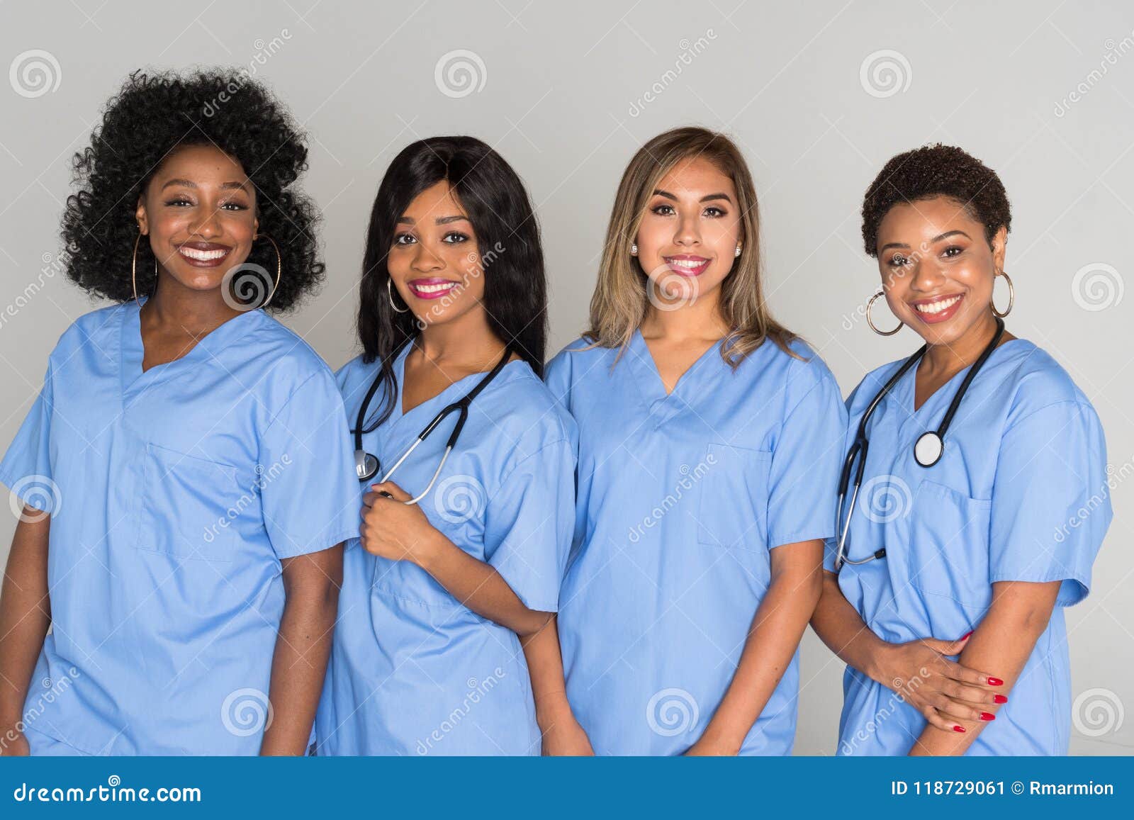 Group of Nurses stock image. Image of occupation, american - 118729061
