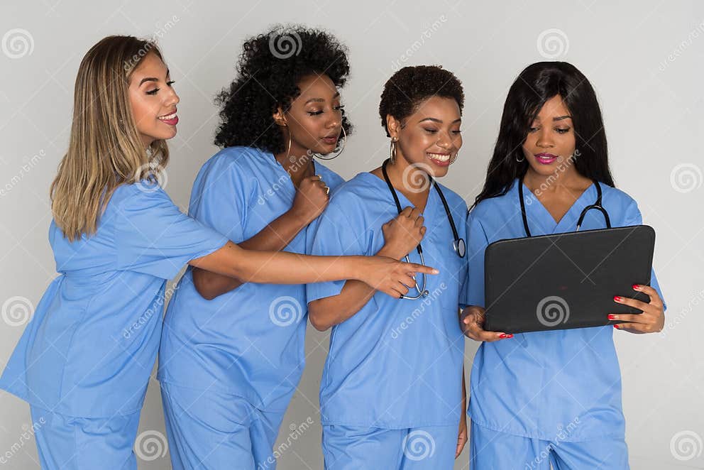 Group of Nurses stock photo. Image of nurses, nurse - 118728984