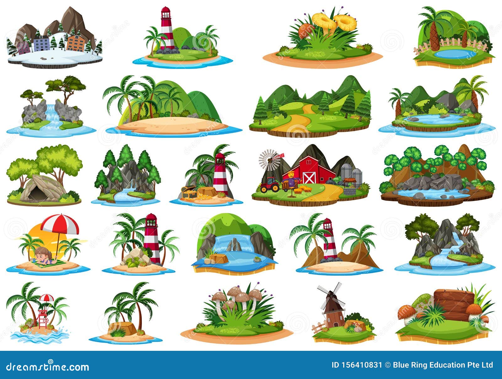 Landforms Cartoons, Illustrations & Vector Stock Images - 151 Pictures ...
