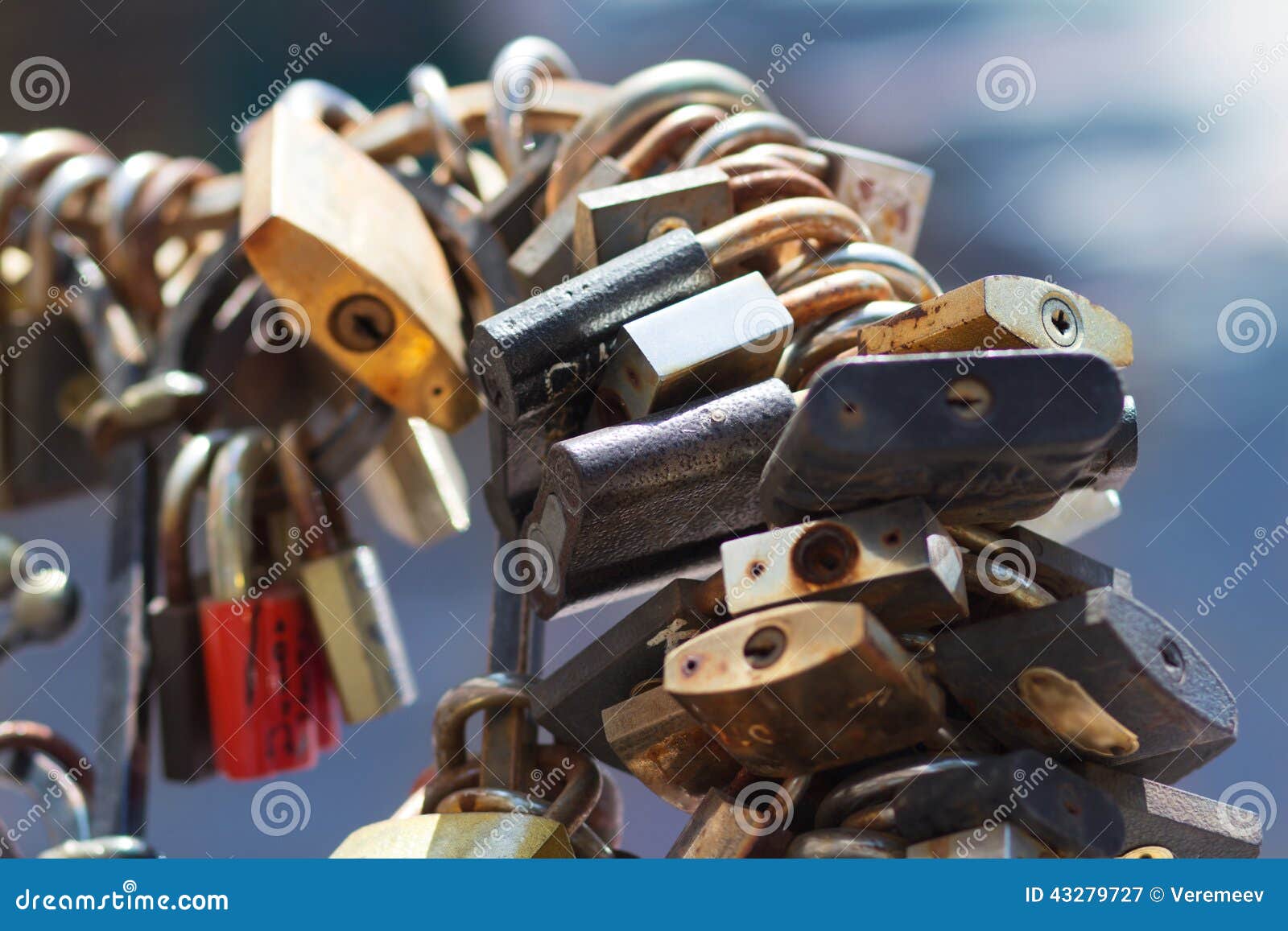 A large group of locks stock image. Image of horizontal - 43279727