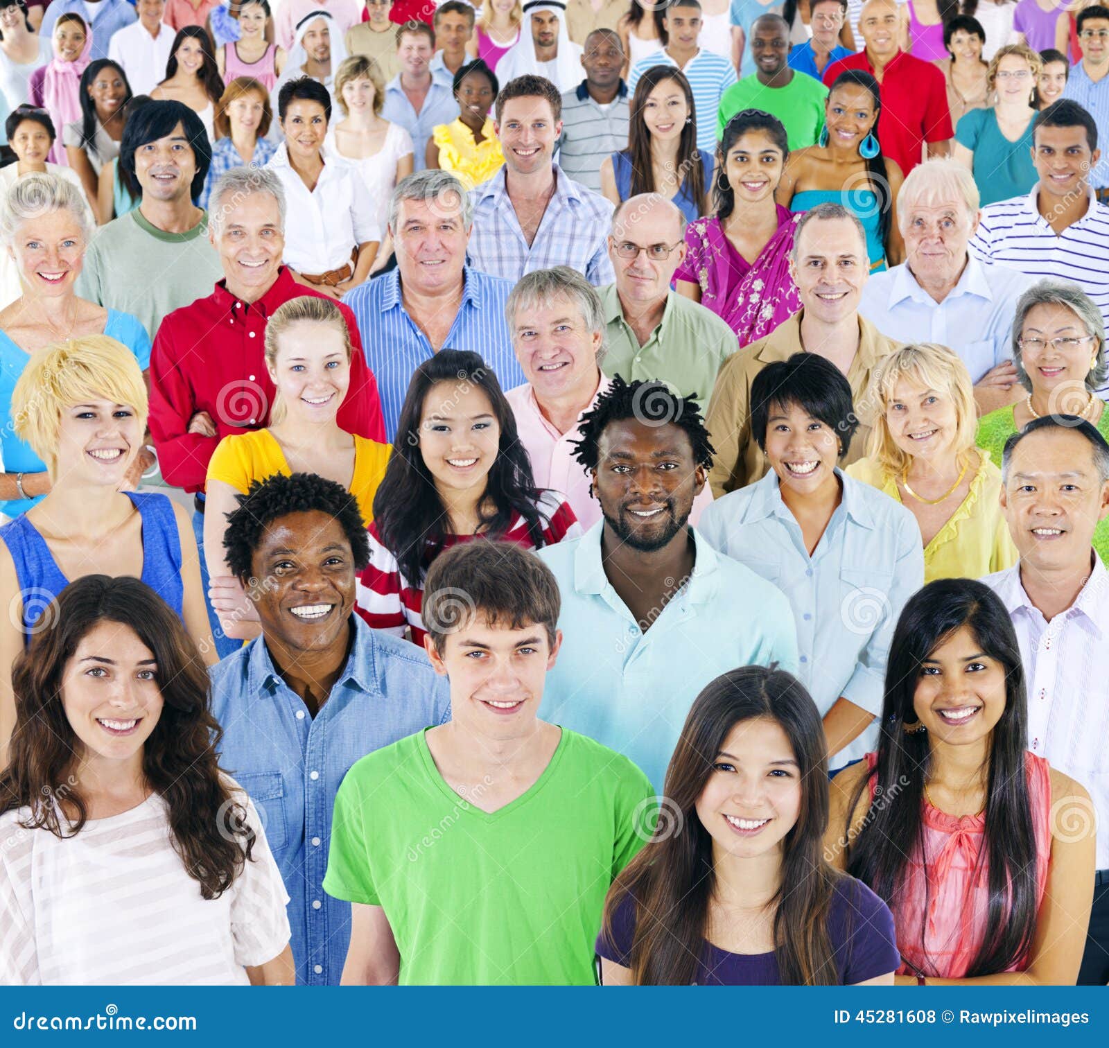 Large Group of Multi-Ethnic People Stock Photo - Image of asian, female ... Large Group of Multi-Ethnic People Stock Photo - Image of asian, female ...