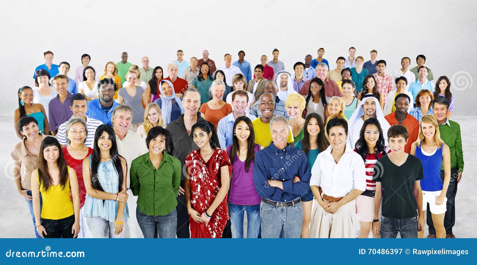 Large Group of Multiethnic People Diversity Concept Stock Image - Image ...