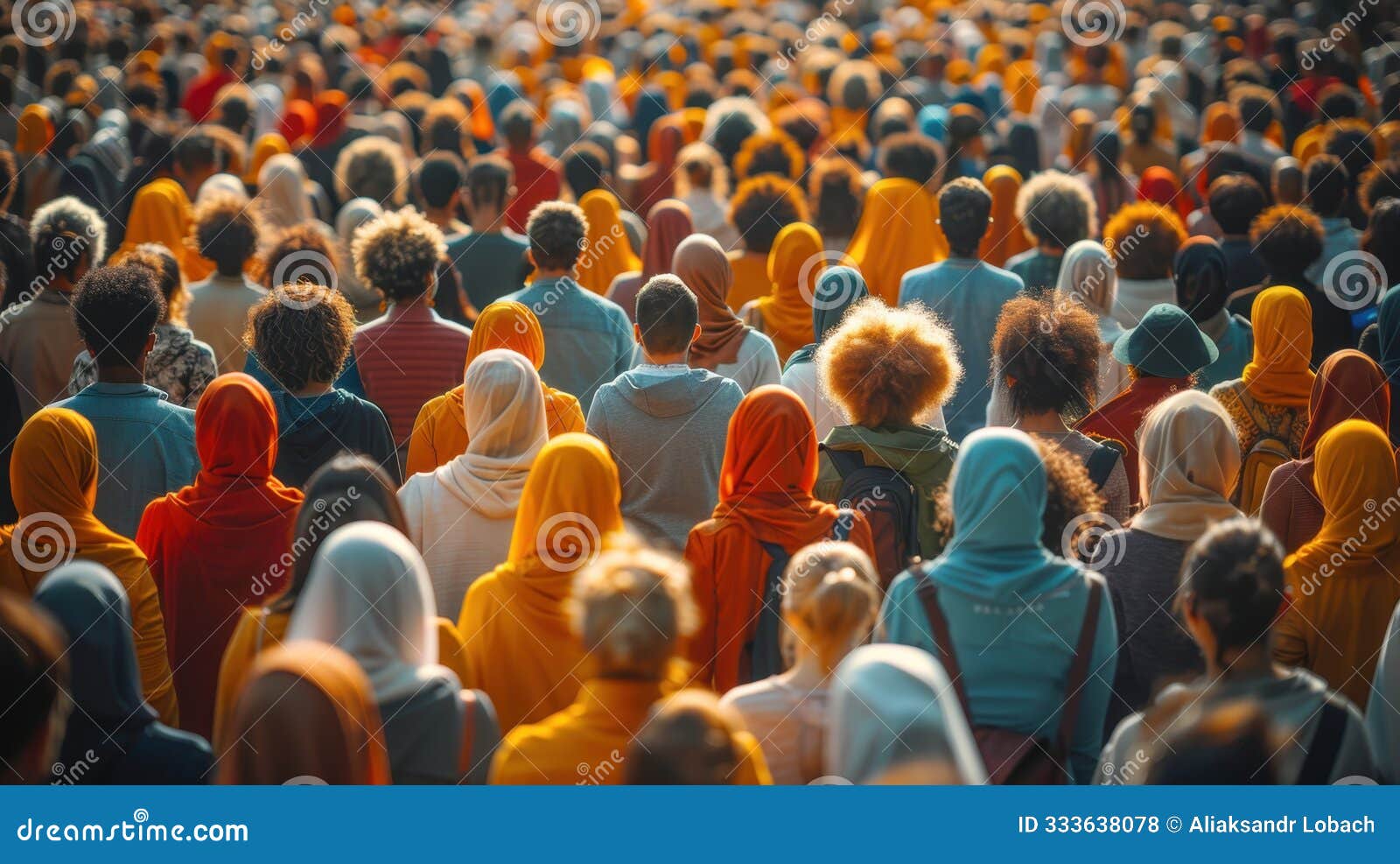 A Large Group of People. World Population Day Stock Photo - Image of ...