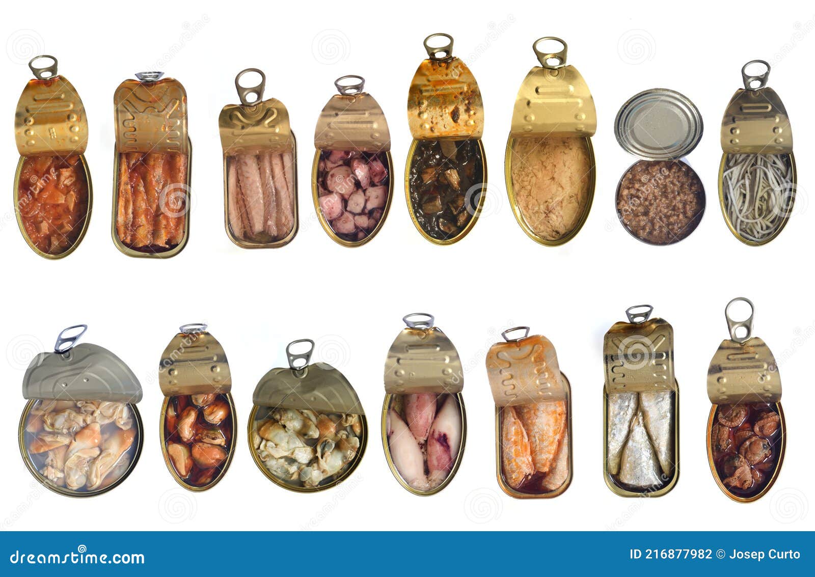 Top view of a can stock photo. Image of metal, marinade - 216877982