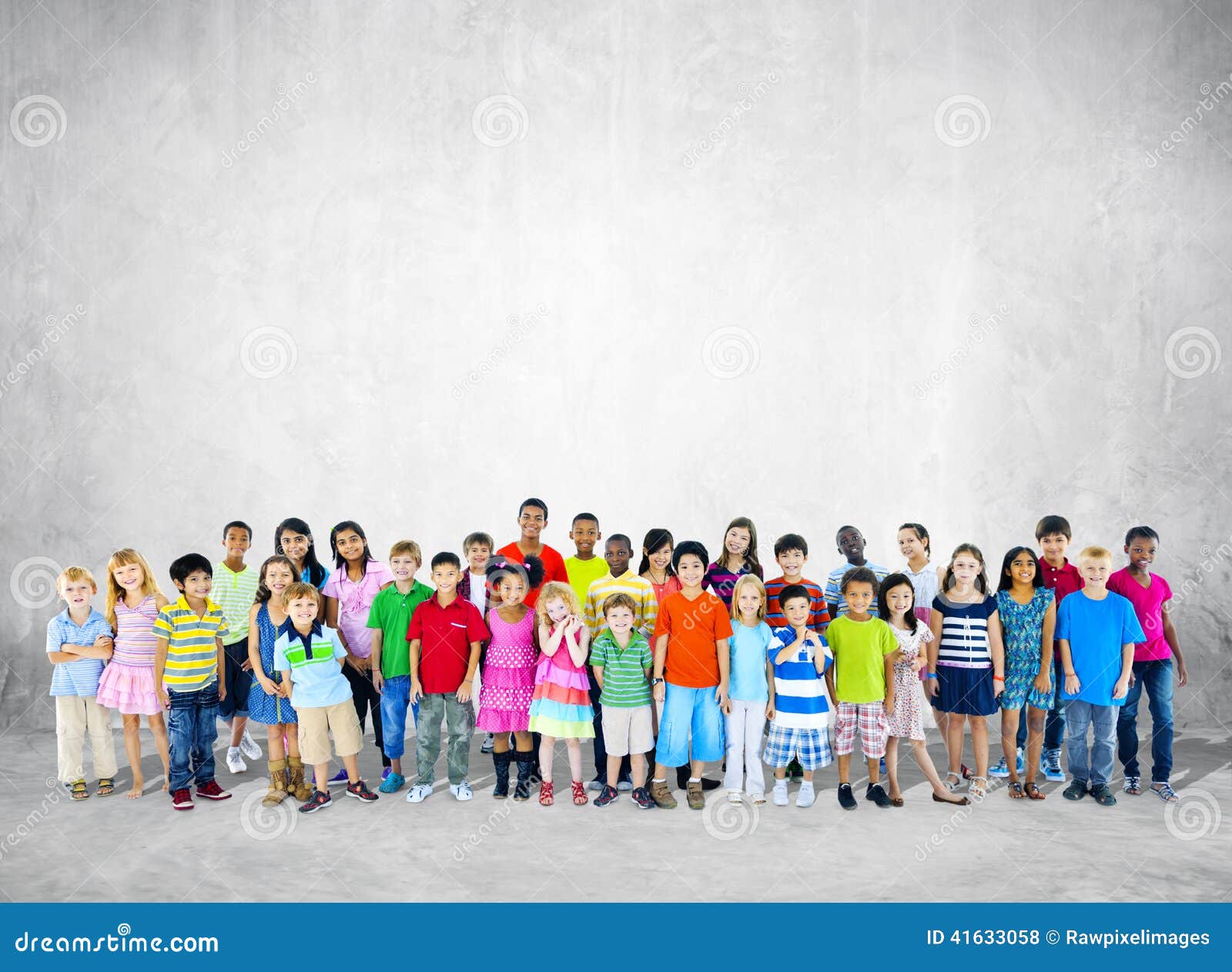 Large Group of Student Standing Stock Photo - Image of community ...