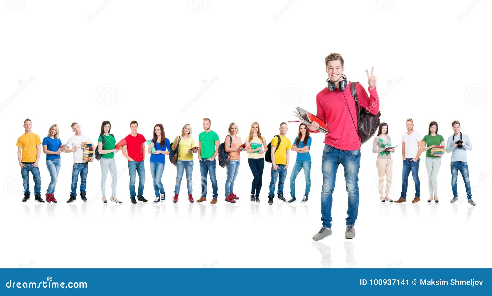 3,575 Teenage Students White Background Stock Photos - Free & Royalty ...