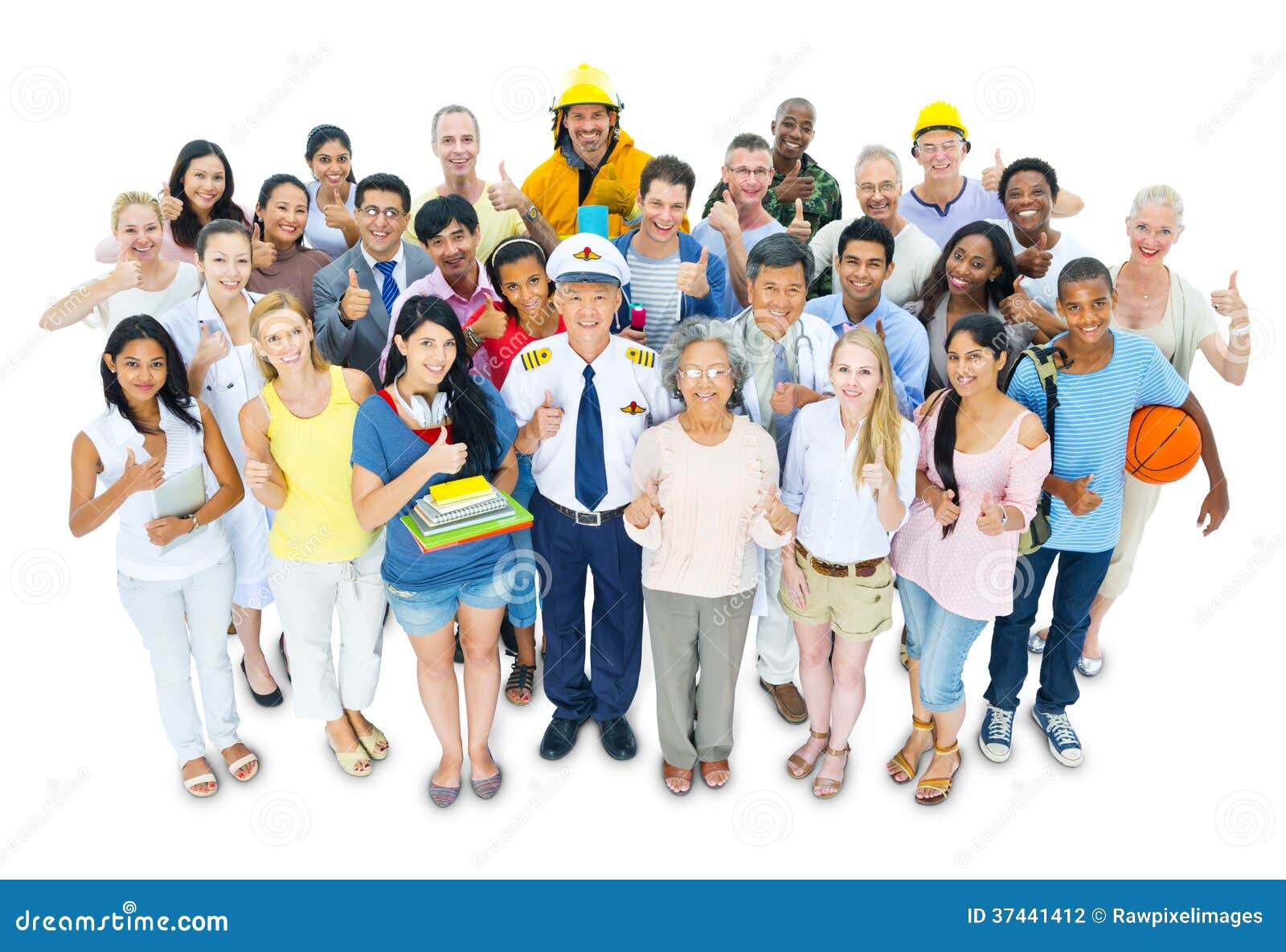 Large Group of World People Stock Photo - Image of child ...