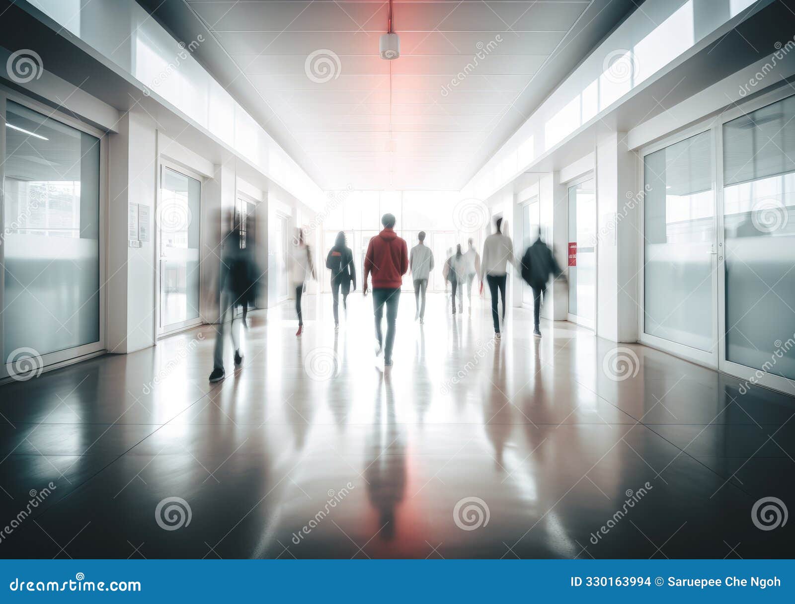 People In Urban Infrastructure. Minimalist Stylized Sketch. Isolated On ...