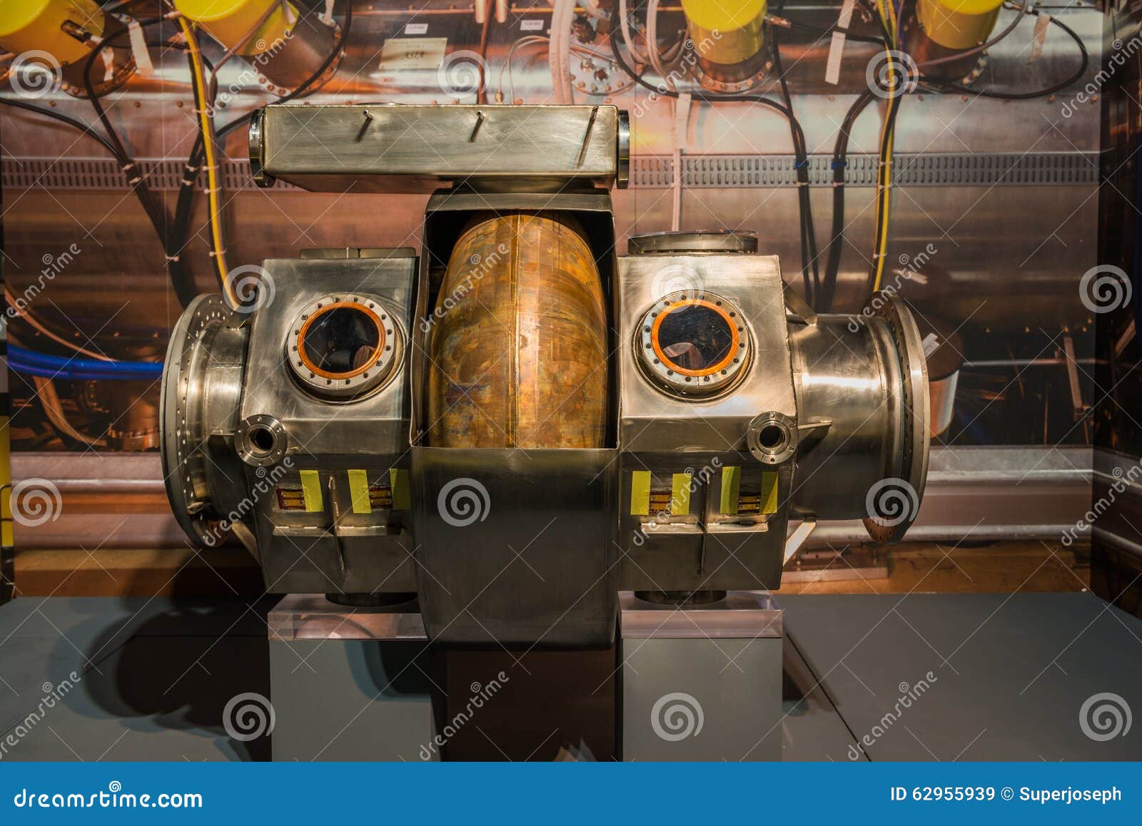 The large hadron collider stock image. Image of machine - 62955939
