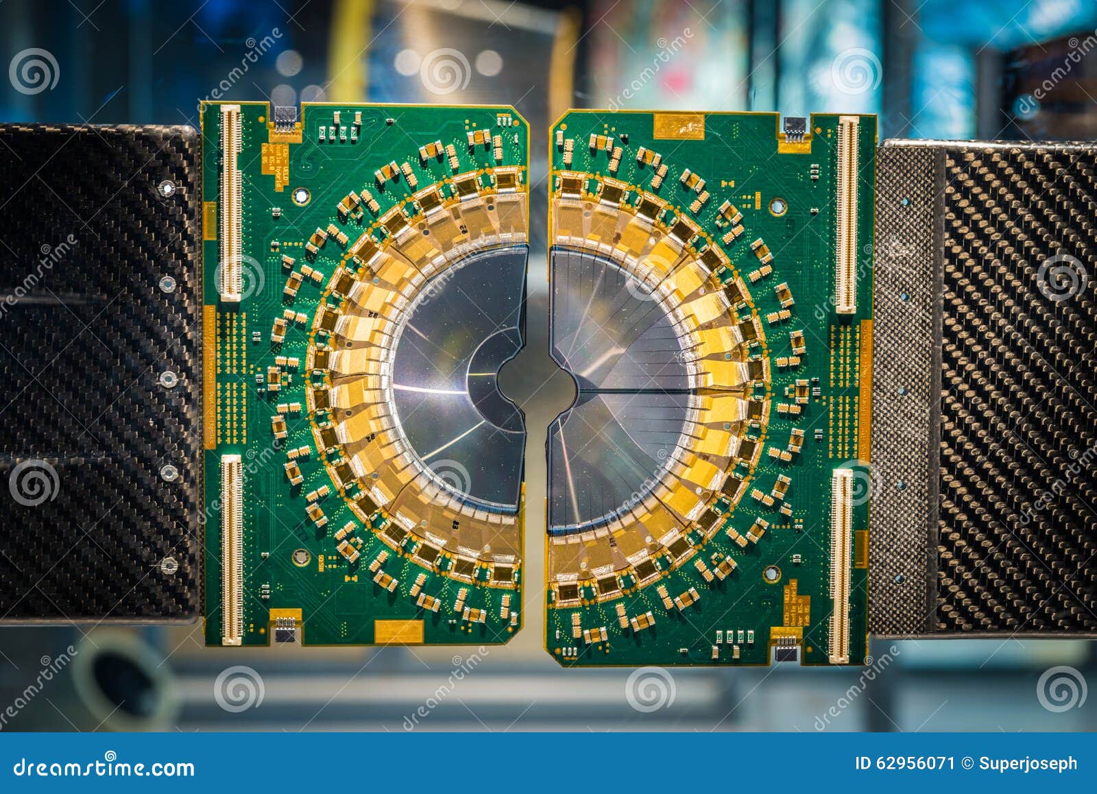 The large hadron collider stock image. Image of high - 62956071