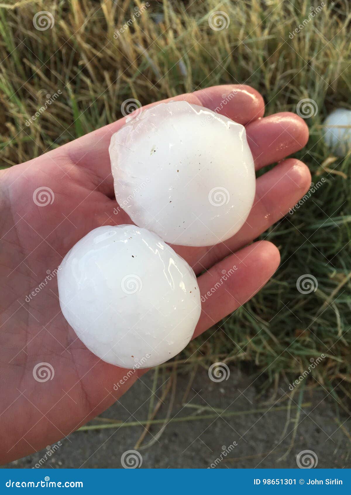 Large hail stock image. Image of large, hailstorm, hail - 98651301