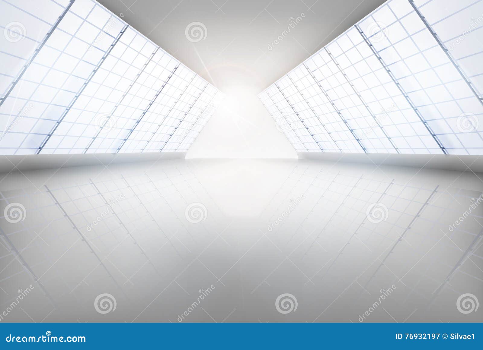 Large Hall. Vector Illustration. Stock Vector - Illustration of concept ...