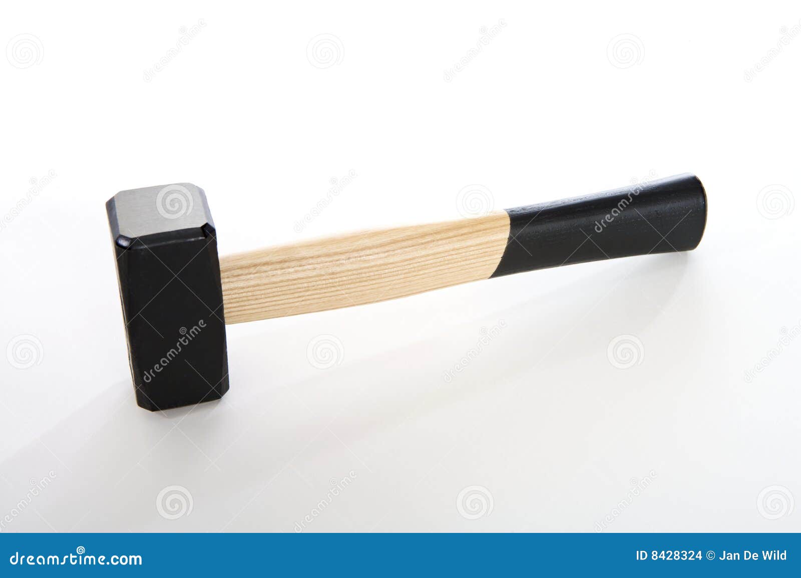 Large hammer stock photo. Image of powerful, metal, blow - 8428324