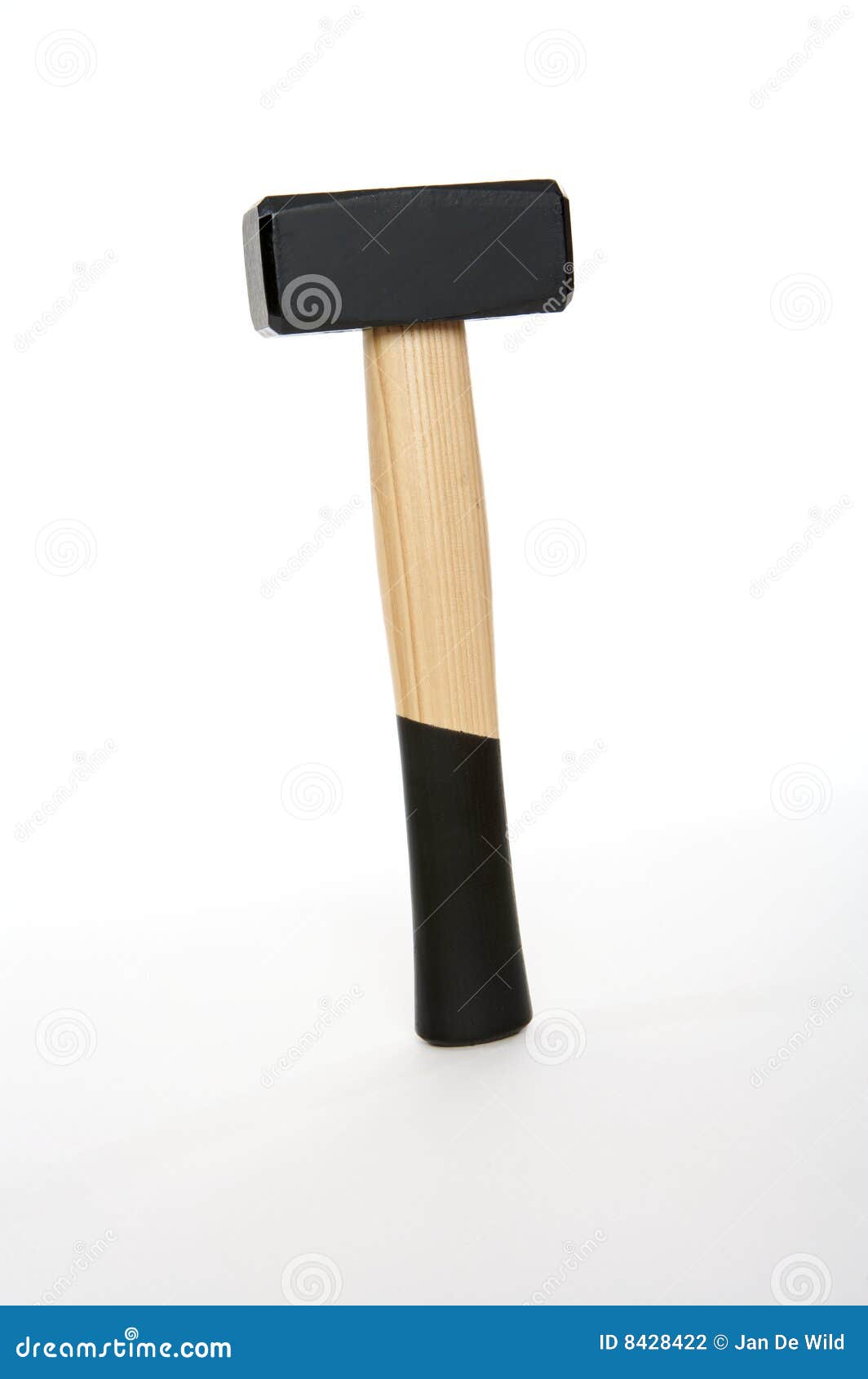 A large hammer stock photo. Image of wood, hand, weight - 8428422