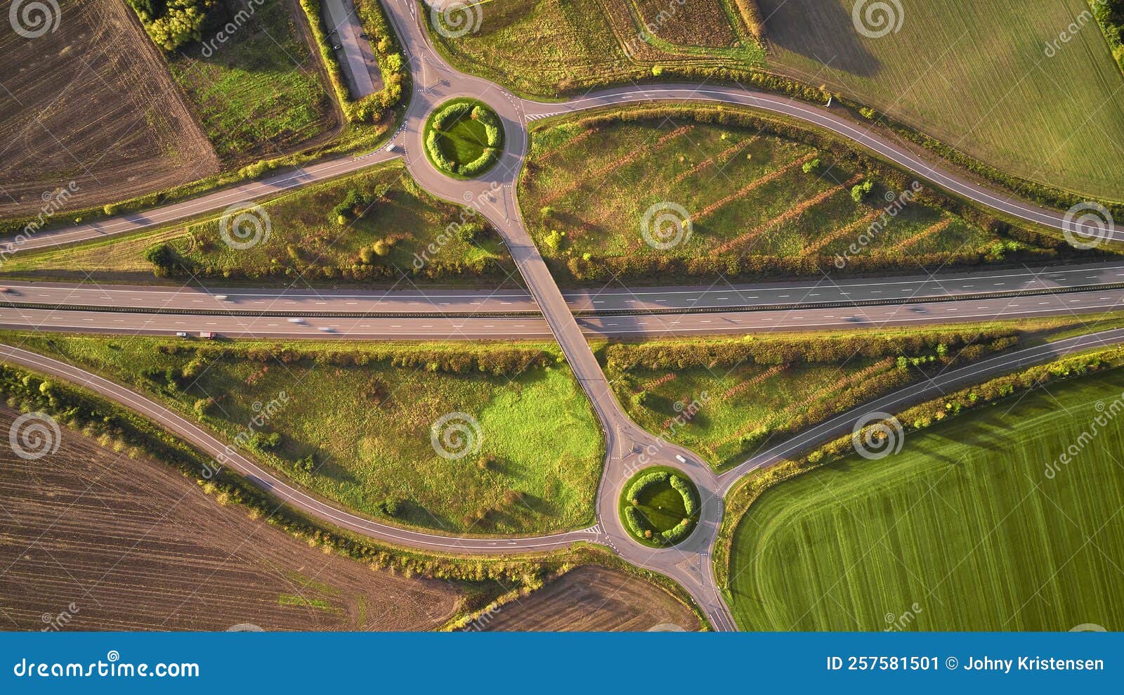 Large Highway Road with Trees Stock Image - Image of wild, plant: 257581501