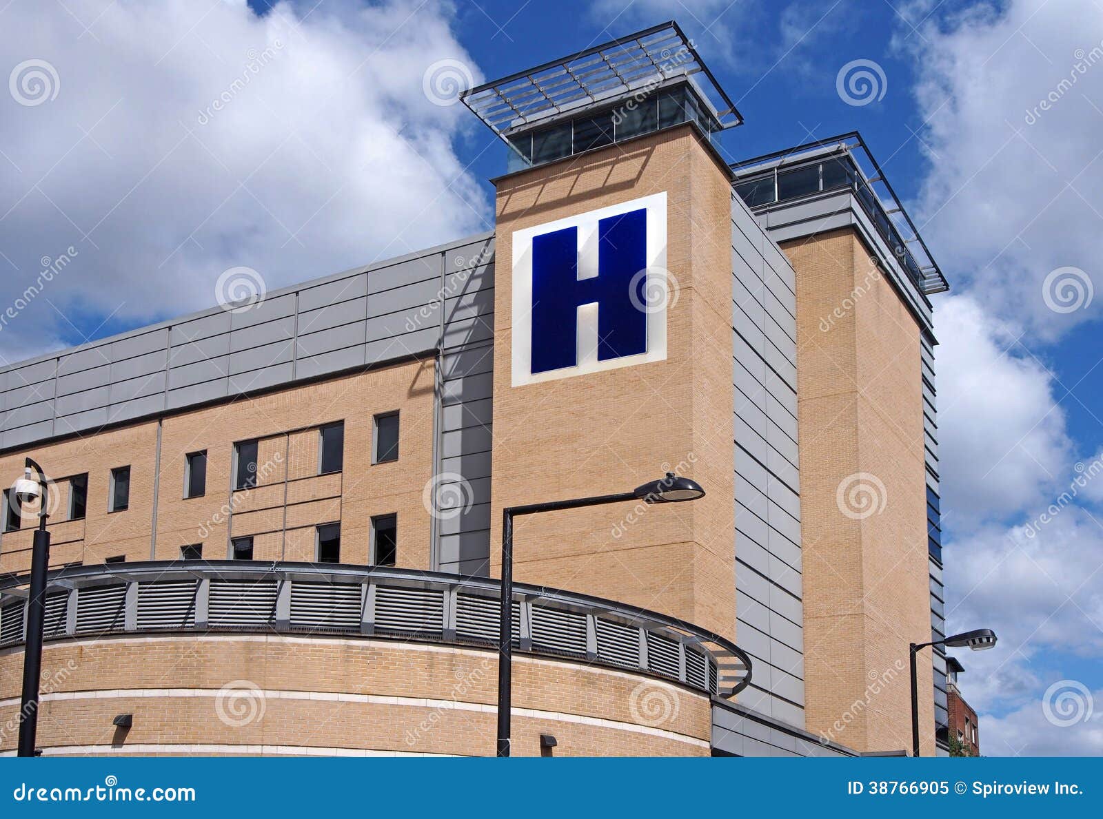 Large hospital building stock image. Image of capital - 38766905