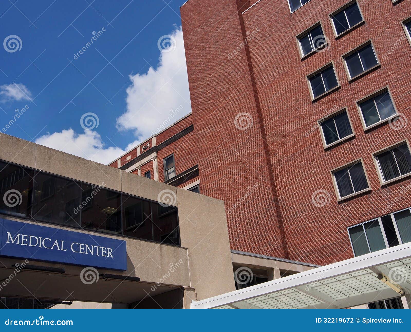 Large hospital building stock photo. Image of looking - 32219672