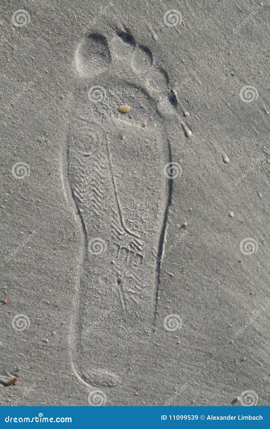 Large human footprint stock image. Image of details, footprint - 11099539