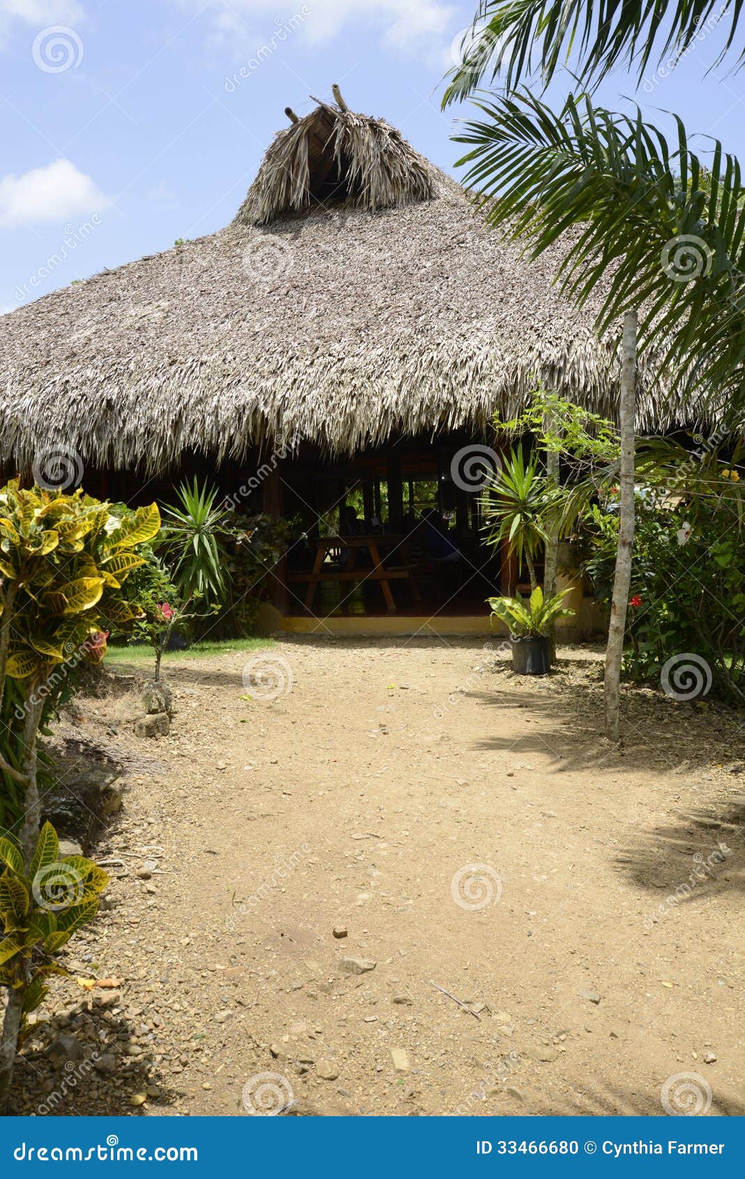 Large hut stock photo. Image of serene, building, climate - 33466680