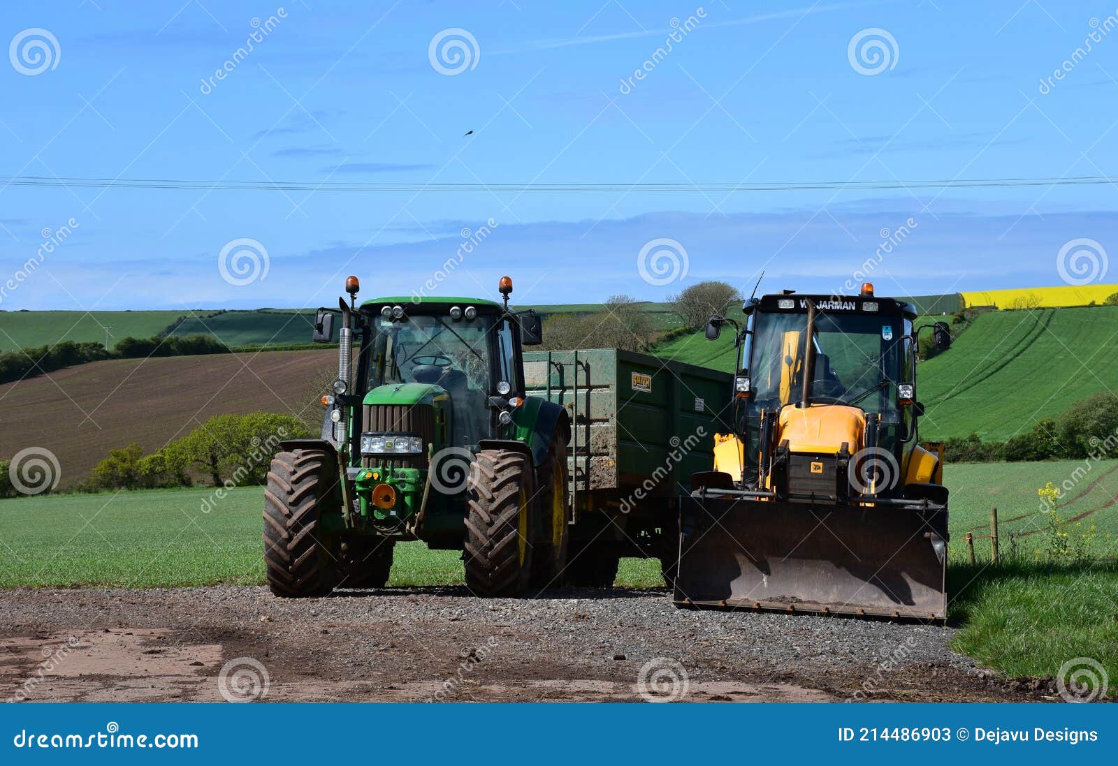 Large Industrial Farm Equipment for Farming and Farm Work Stock Image ...