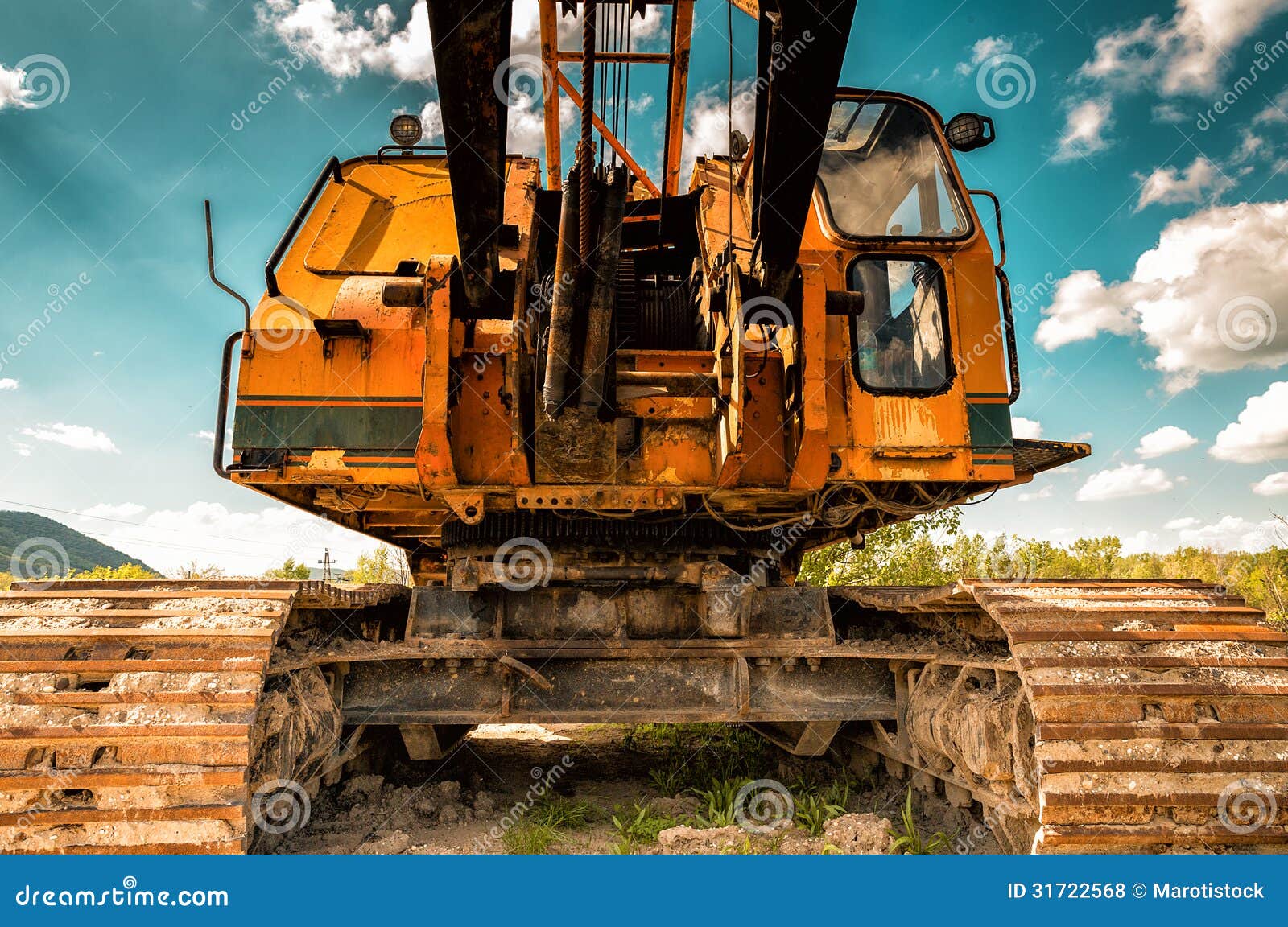 Large Industrial Machine Close Up Stock Photo - Image of industrial ...