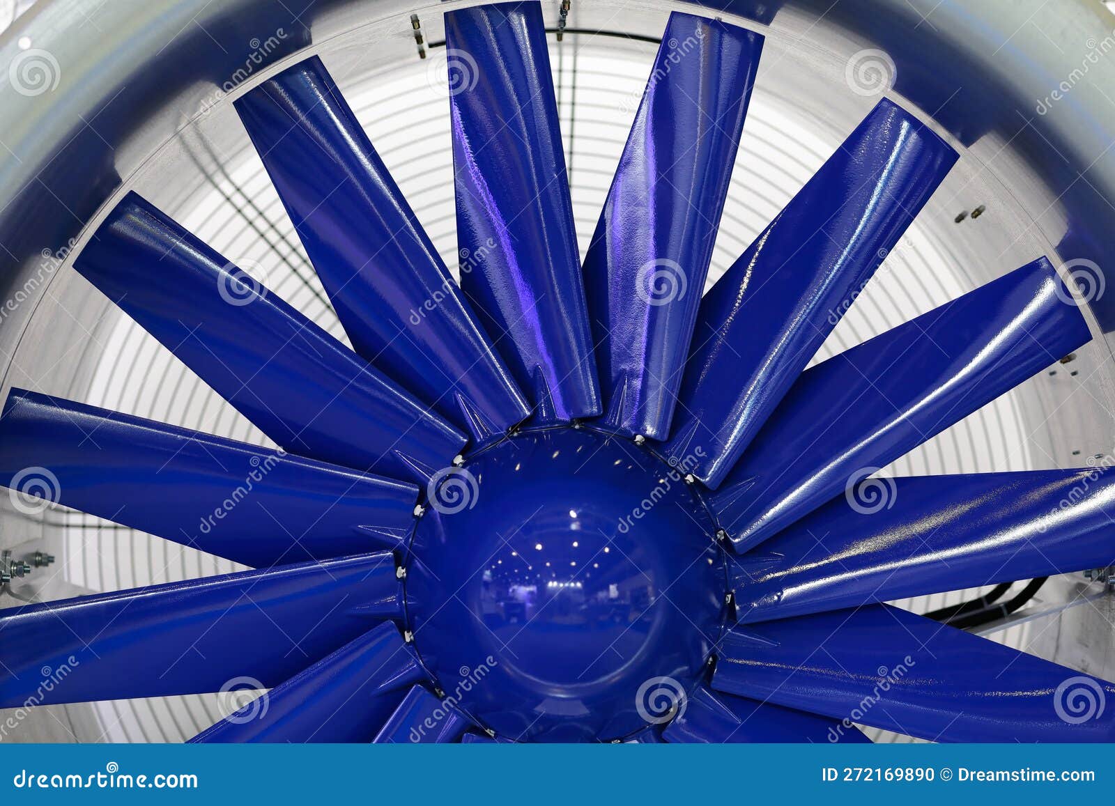 Large Industrial Ventilation Extractor Fan Closeup Stock Photo - Image ...