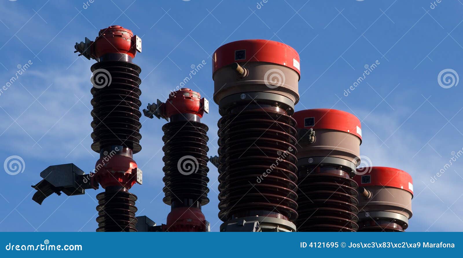 Large insulators stock image. Image of elements, lines - 4121695