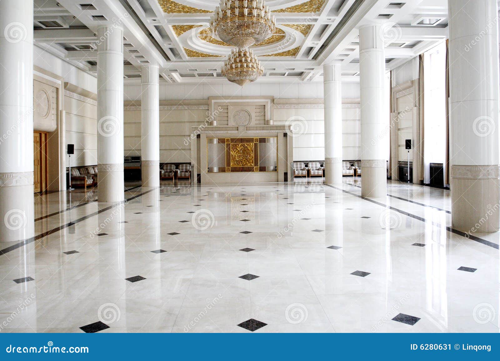 A large interview hall stock image. Image of convention - 6280631