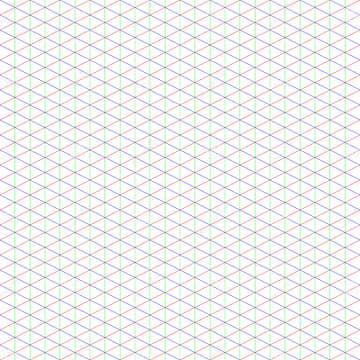 2:1 Large Isometric Grid for Pixel Art Stock Vector - Illustration of ...