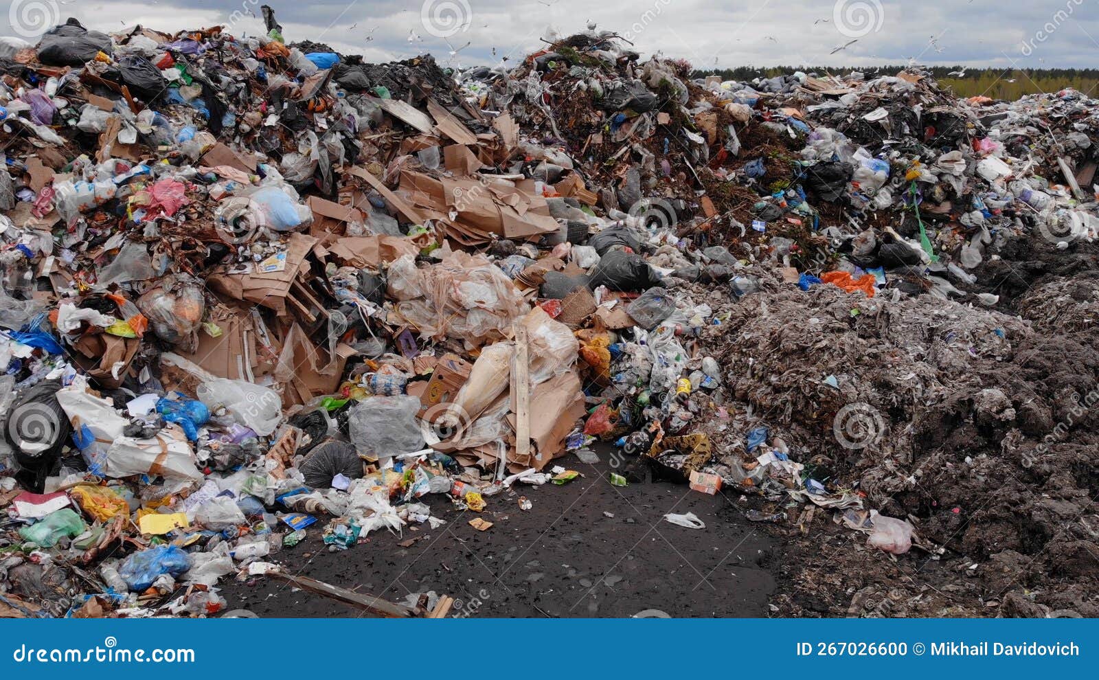 Large Landfill Near the Metropolis. View from the Drone. Stock Photo ... Large Landfill Near the Metropolis. View from the Drone. Stock Photo ...