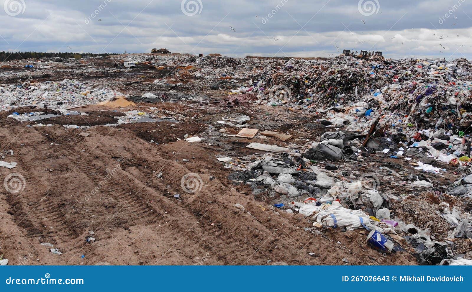 Large Landfill Near the Metropolis. View from the Drone. Stock Image ... Large Landfill Near the Metropolis. View from the Drone. Stock Image ...