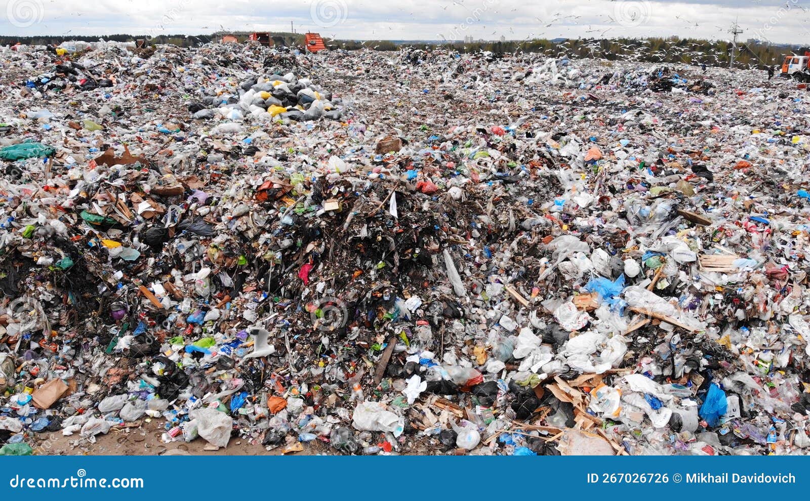 Large Landfill Near the Metropolis. View from the Drone. Stock Photo ... Large Landfill Near the Metropolis. View from the Drone. Stock Photo ...