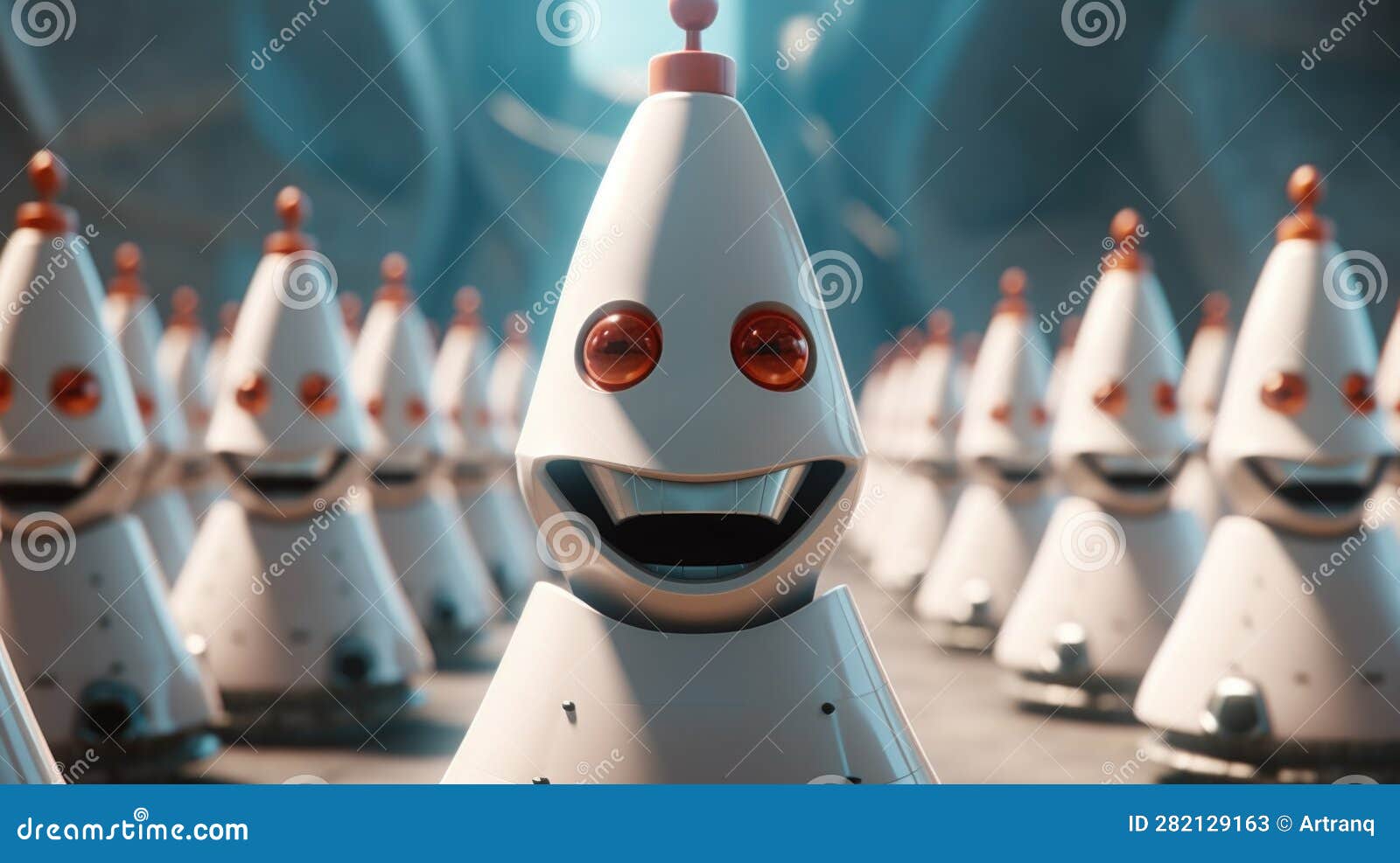 Large Language Model Cyborgs - Artificial Intelligence Concept Stock ...