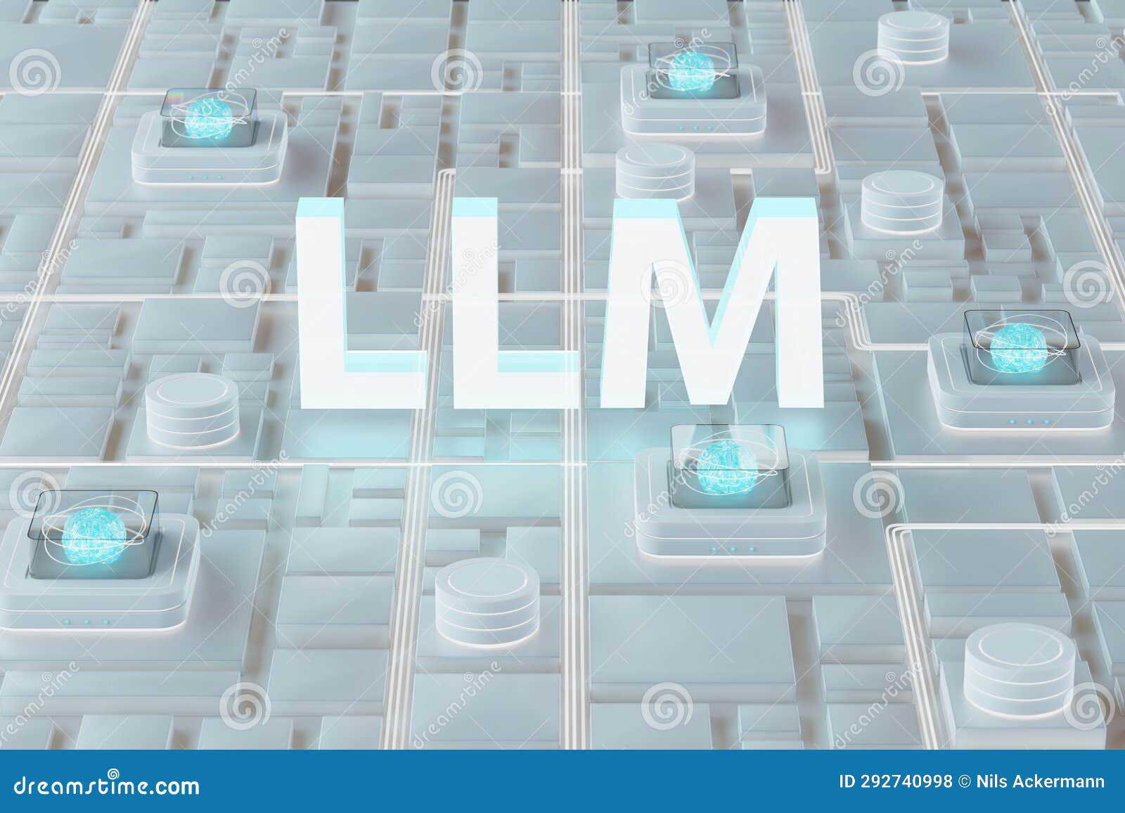 Large Language Model LLM Concept. Rendering Of A 3d Text With Neural ... Large Language Model LLM Concept. Rendering Of A 3d Text With Neural ...