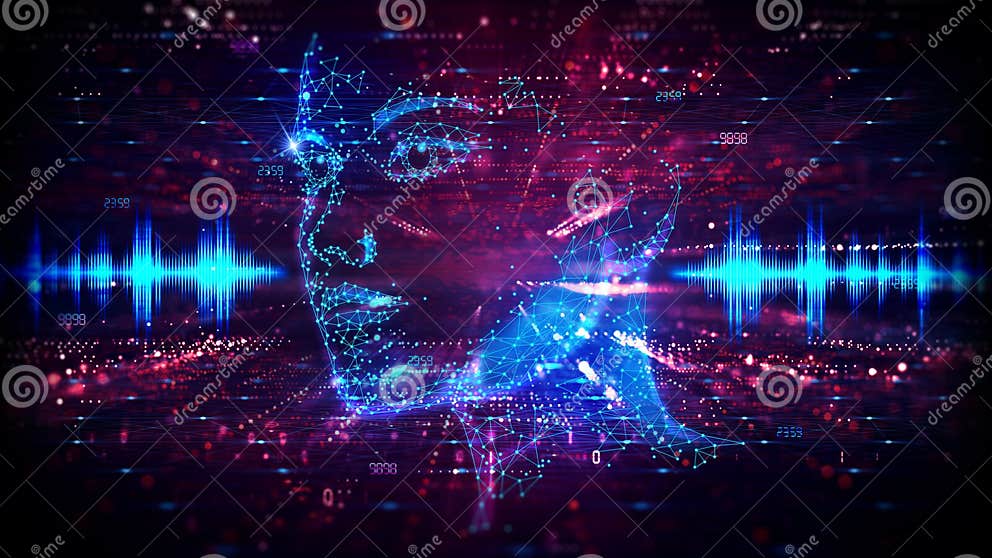 Large Language Models - LLM - Conceptual Illustration Stock ...