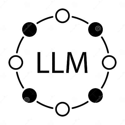 Large Language Models LLM Symbol Stock Illustration - Illustration of ...