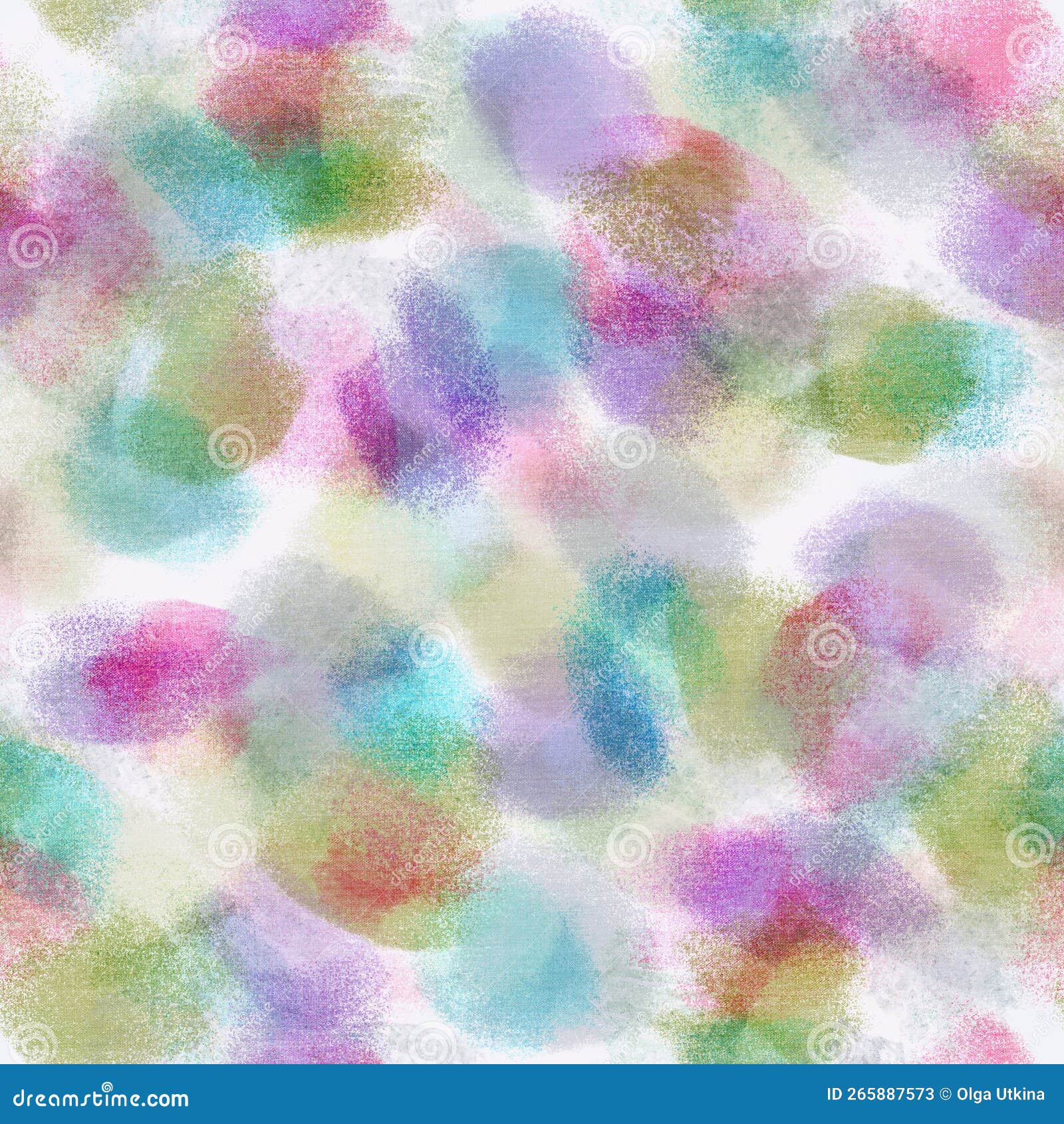 Large Layered Multi-colored Transparent Spots on a White Background ...
