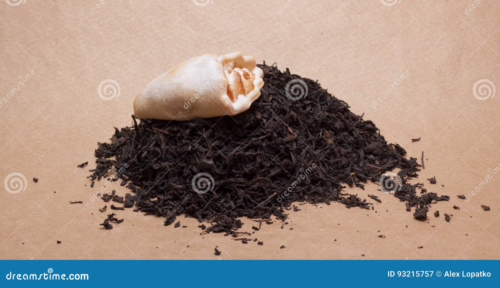 Large leaf tea stock image. Image of lifestyle, isolated - 93215757