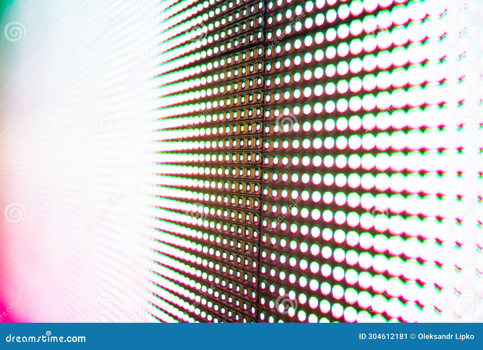 Large LED Screen Dots. Stage Screen Stock Image - Image of decoration ...