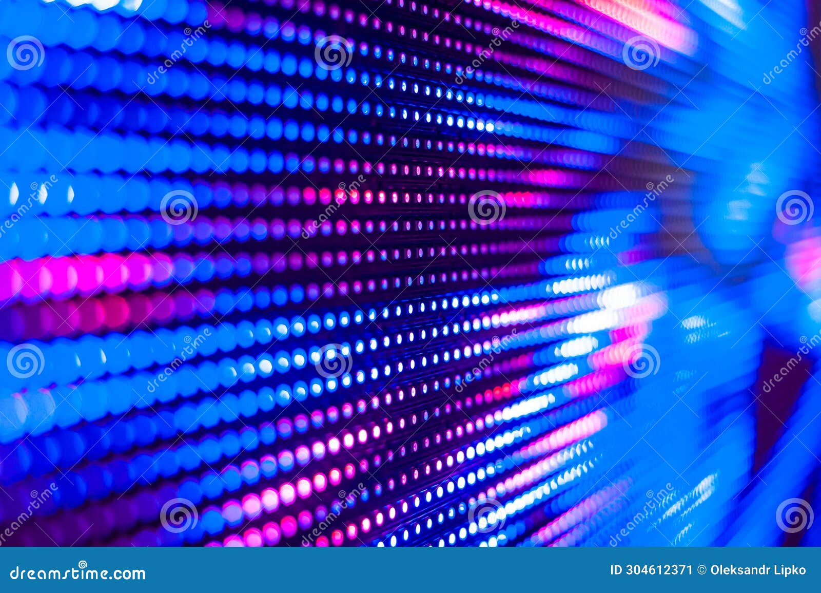 Large LED Screen Dots. Stage Screen Stock Image - Image of design ...