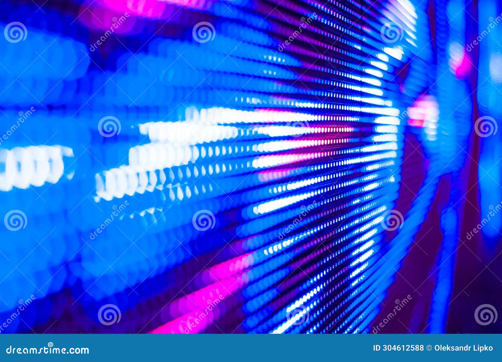 Large LED Screen Dots. Stage Screen Stock Photo - Image of texture ...