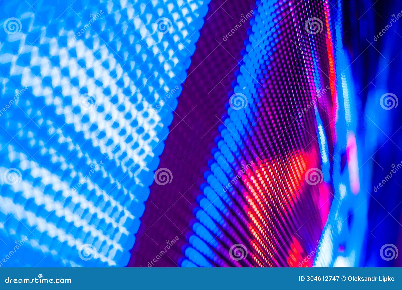 Large LED Screen Dots. Stage Screen Stock Illustration - Illustration ...